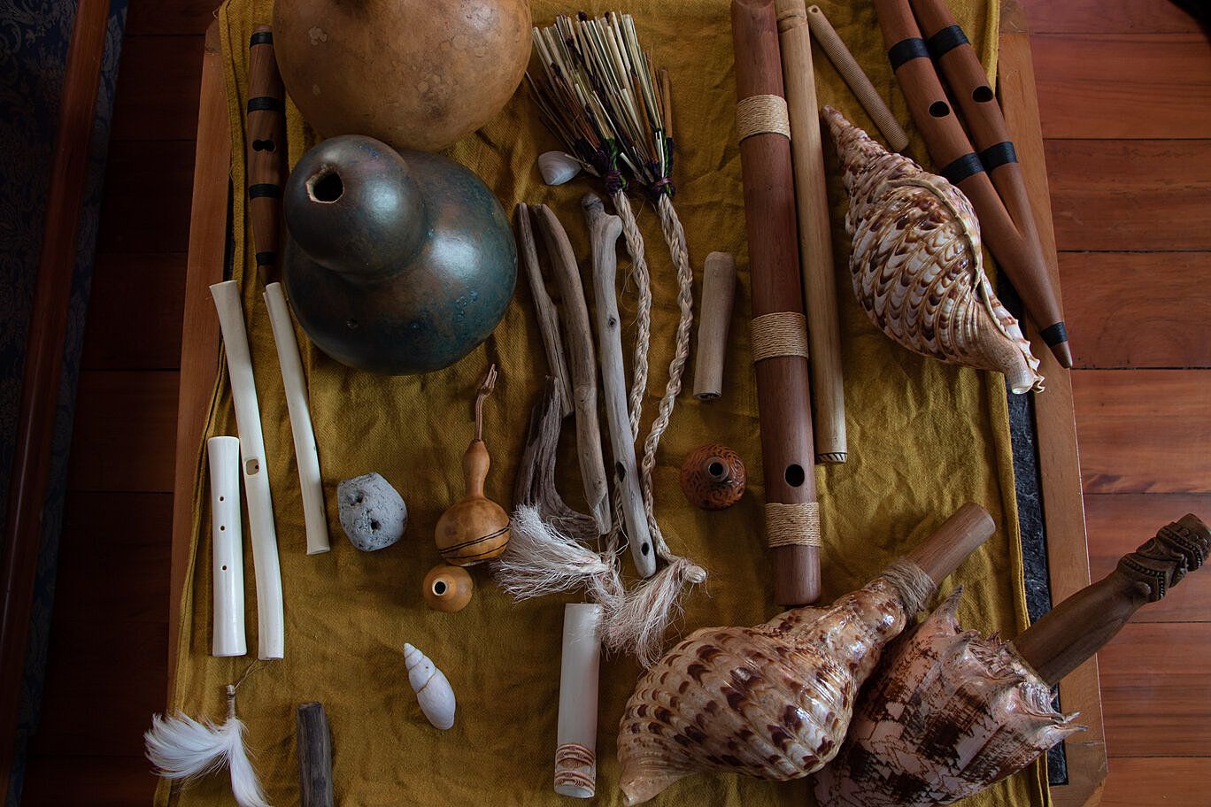 Te Pū me te Oro: The Crafting of Taonga Pūoro - Pantograph Punch