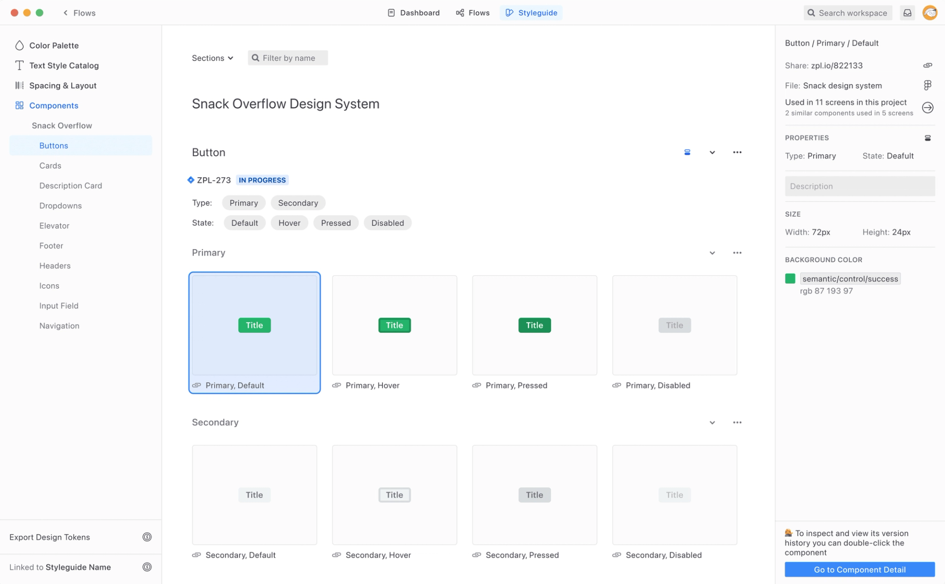 Zeplin · Bring harmony to design delivery