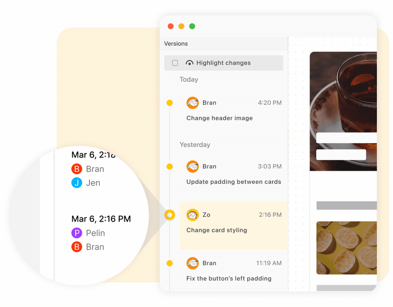 Zeplin · Deliver on the promise of design