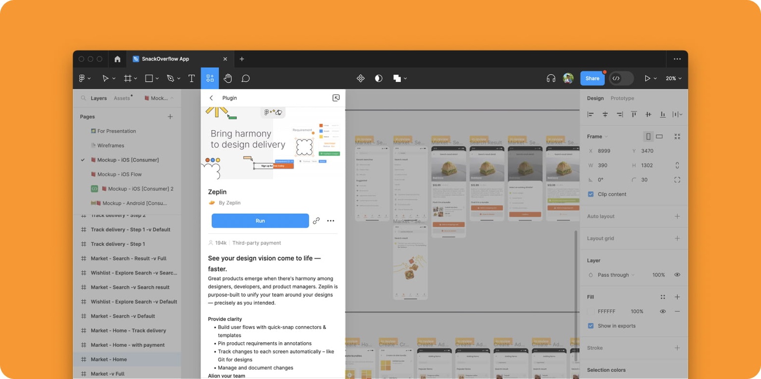 Why Figma + Zeplin · Zeplin