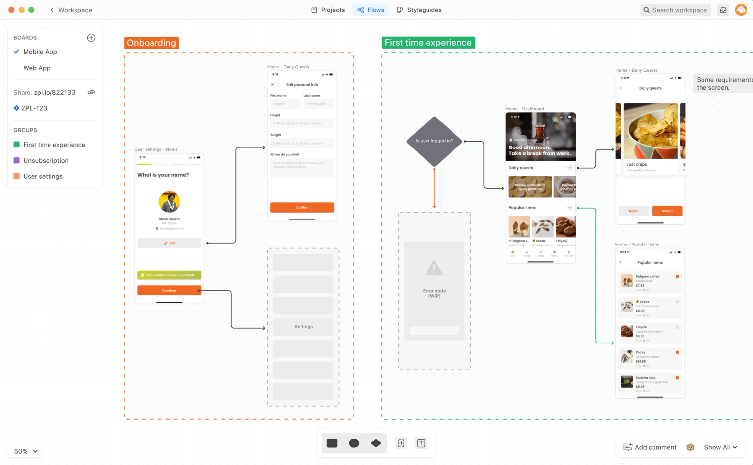 Zeplin · Bring harmony to design delivery