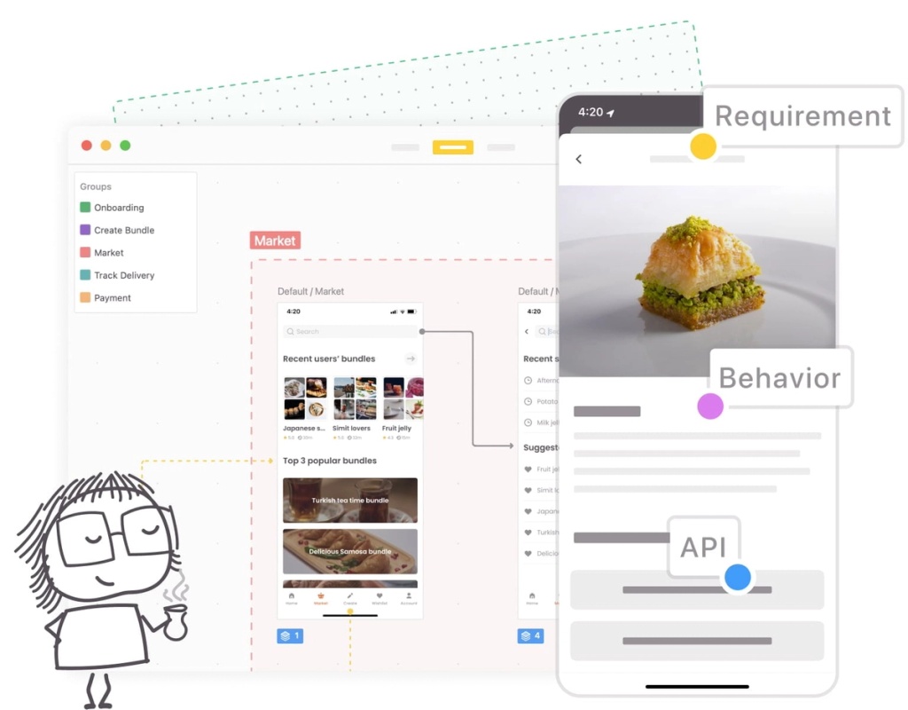 Zeplin · Deliver on the promise of design