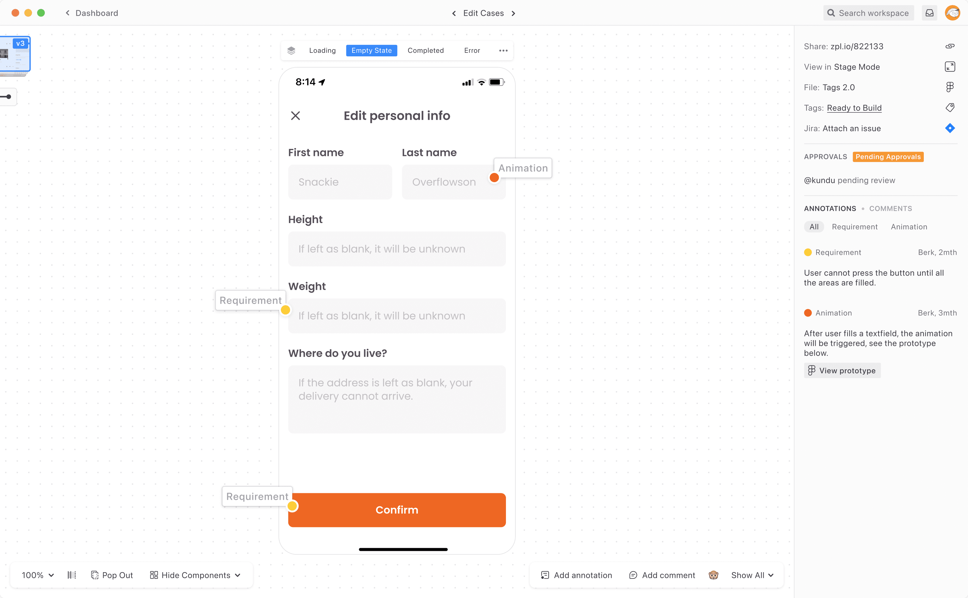 Zeplin · Bring harmony to design delivery