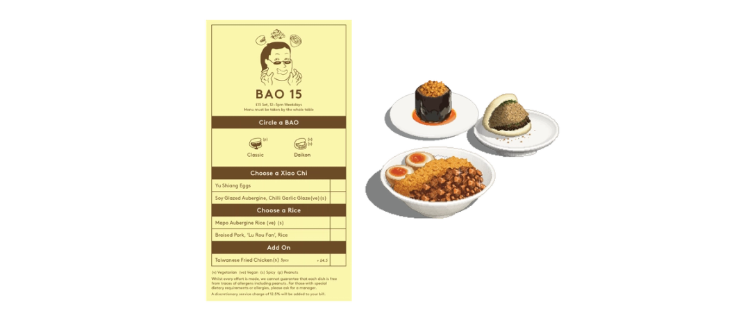 BAO London Menus – Food & Drink at All Seven Restaurants