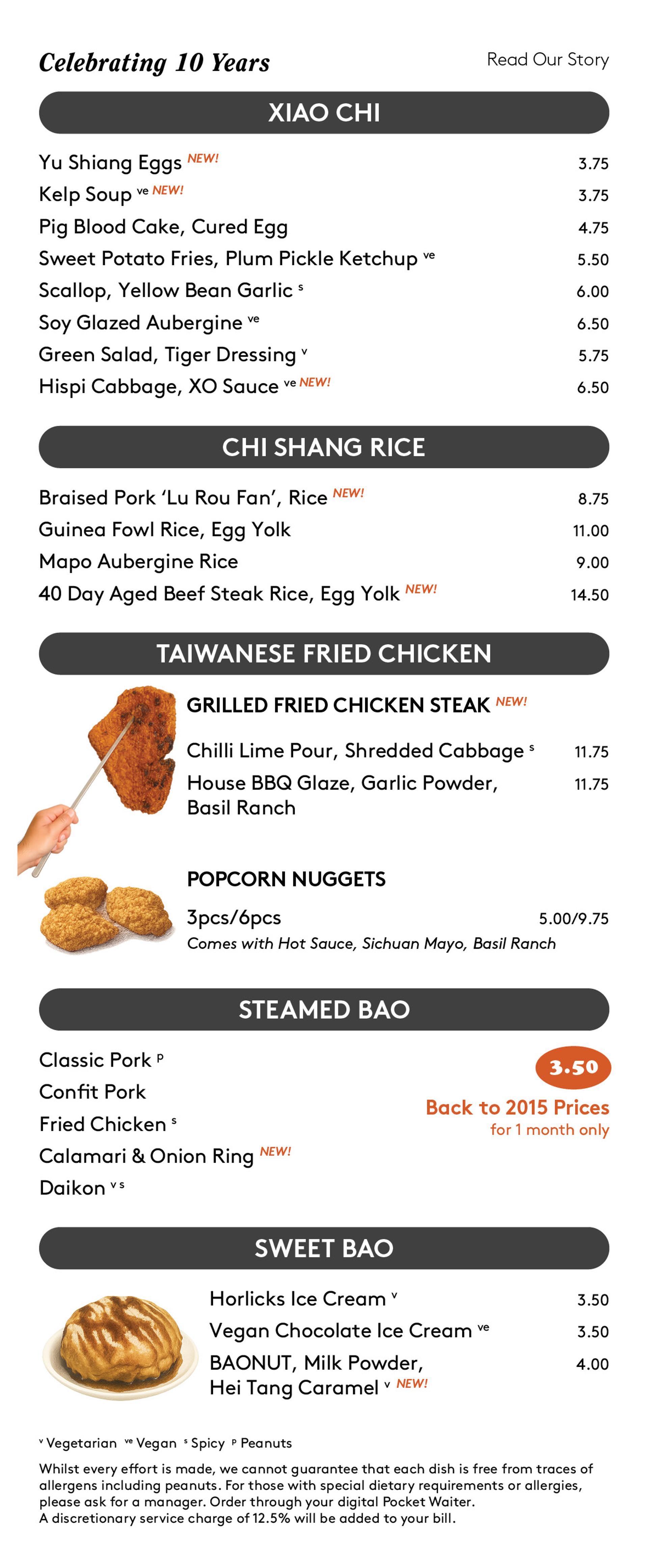 BAO London Menus – Food & Drink at All Seven Restaurants