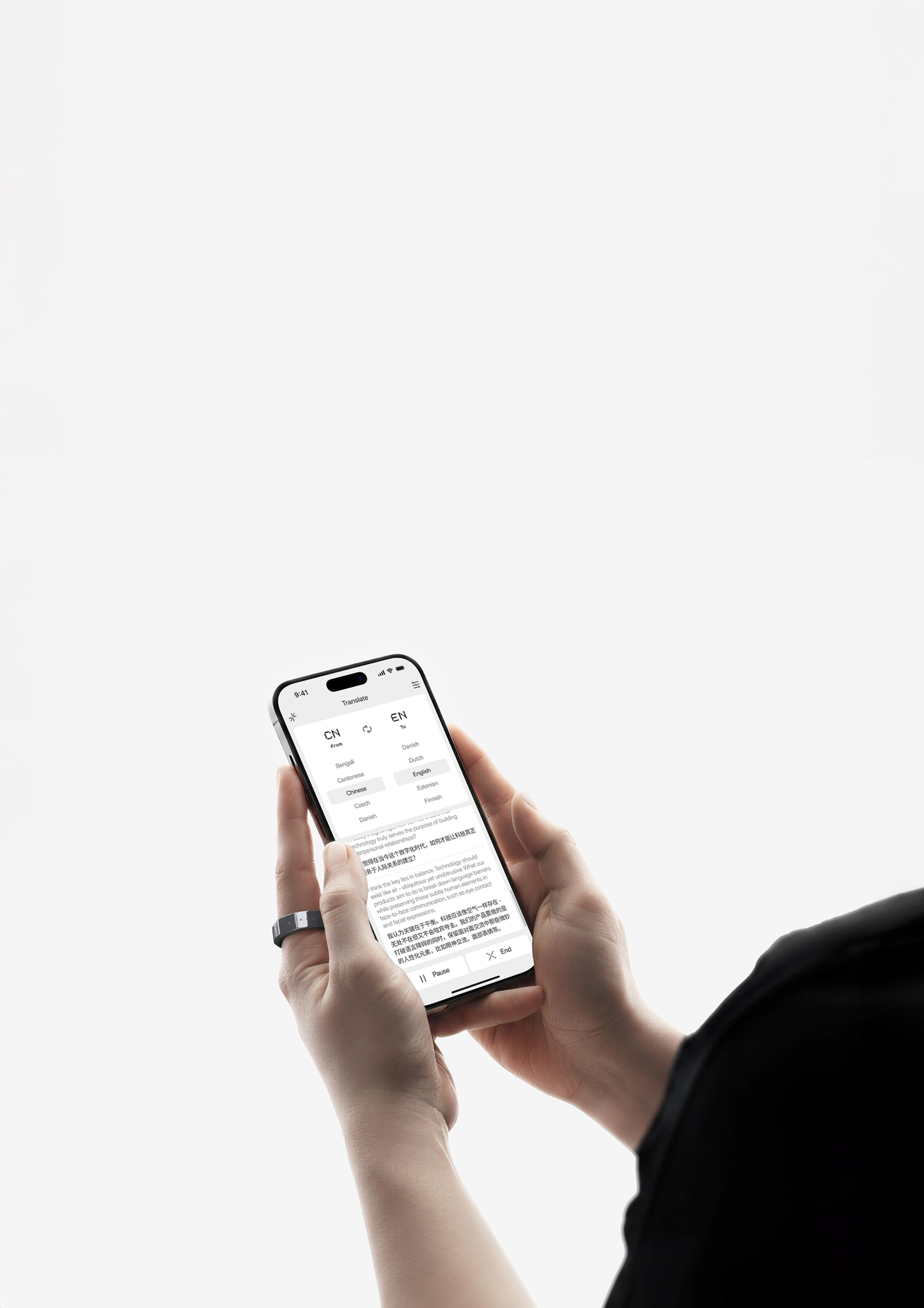 Live Translation Glasses | 35 Languages Displayed | Even G2
