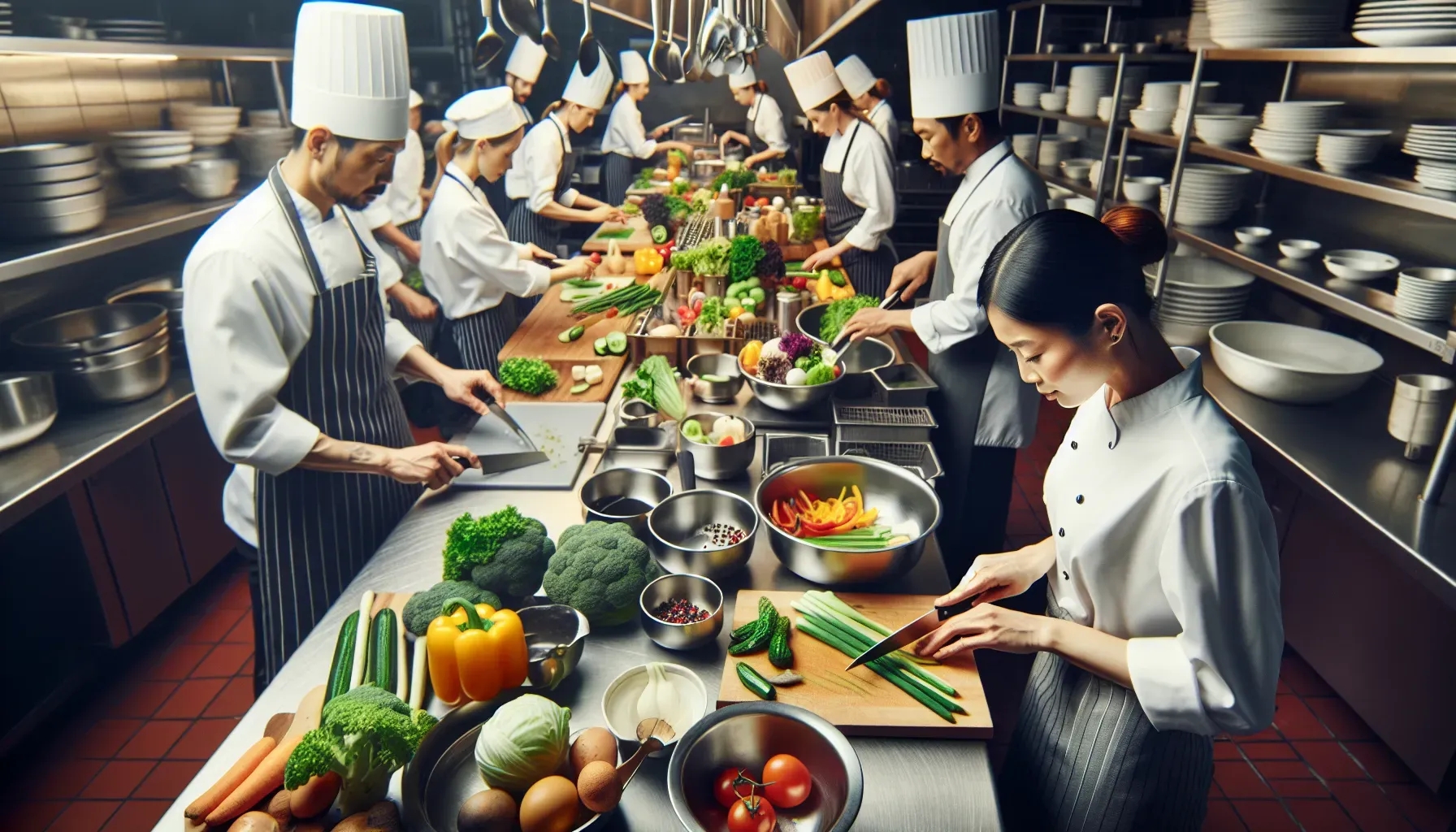 Kitchen Staff Training and Coordination - Executive Chef