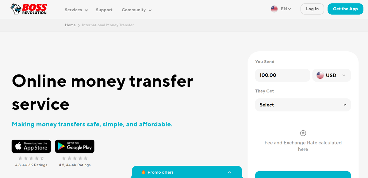 BOSS Money Review: Is BOSS Revolution Money Transfer Good?