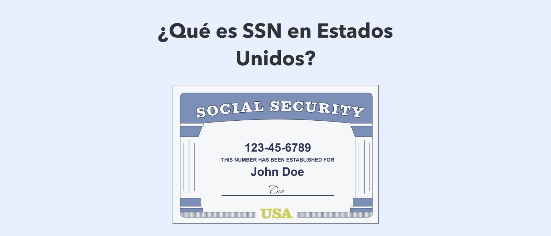 ¿Qué es SSN en Estados Unidos?
