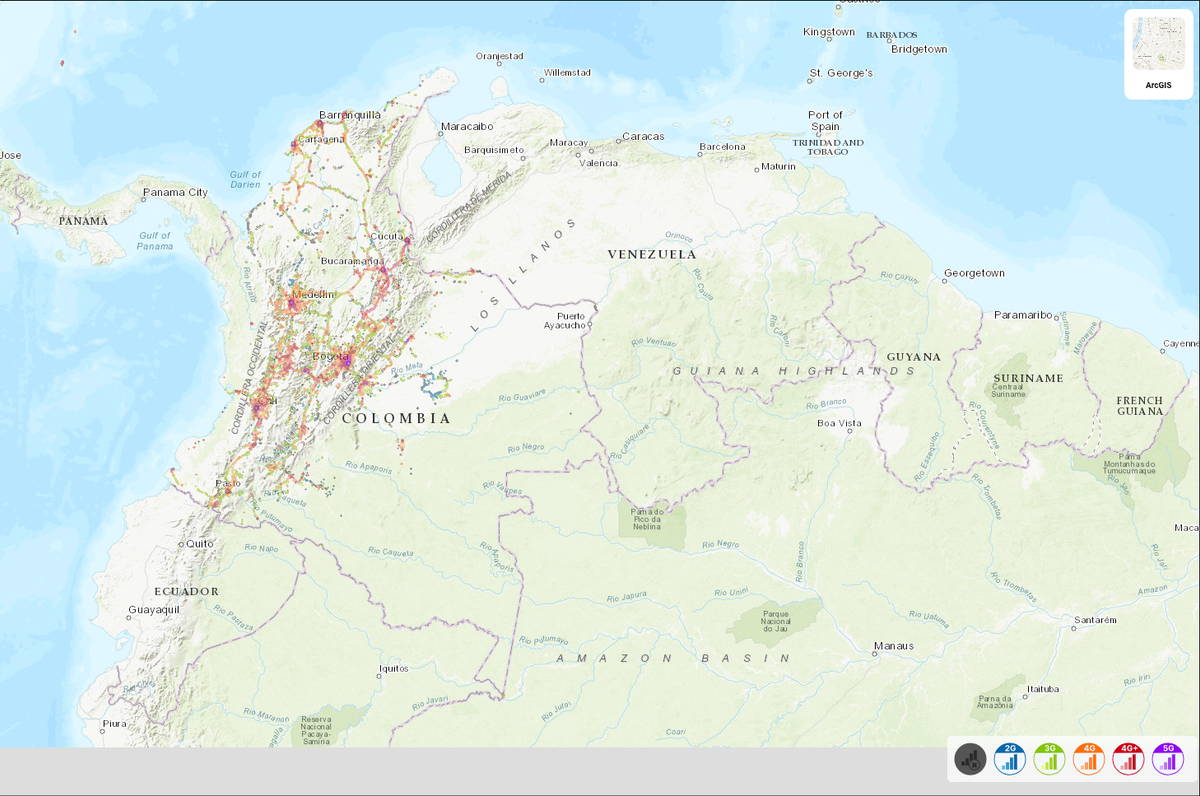 Mejores eSIM para viajar a Colombia - Monito
