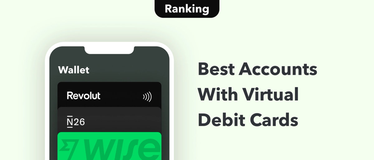 15 Best Online Bank Accounts With Instant Virtual Debit Cards