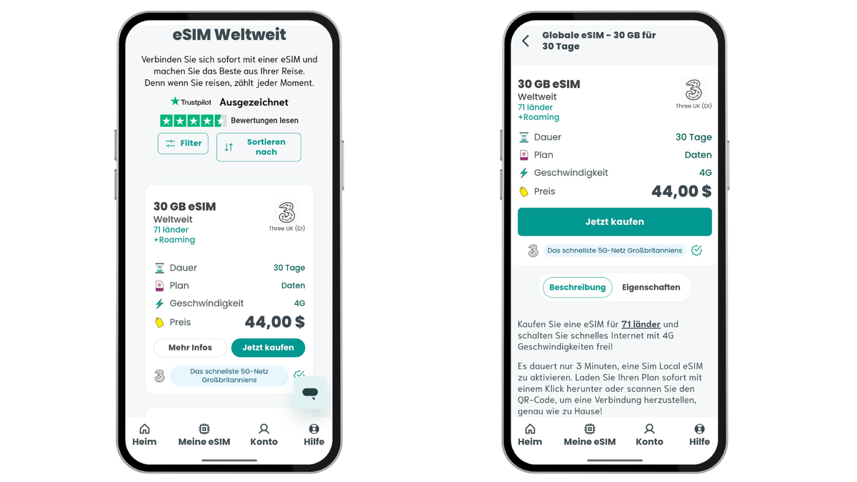 Beste eSIM für Mauritius: 161 eSIMs im Vergleich