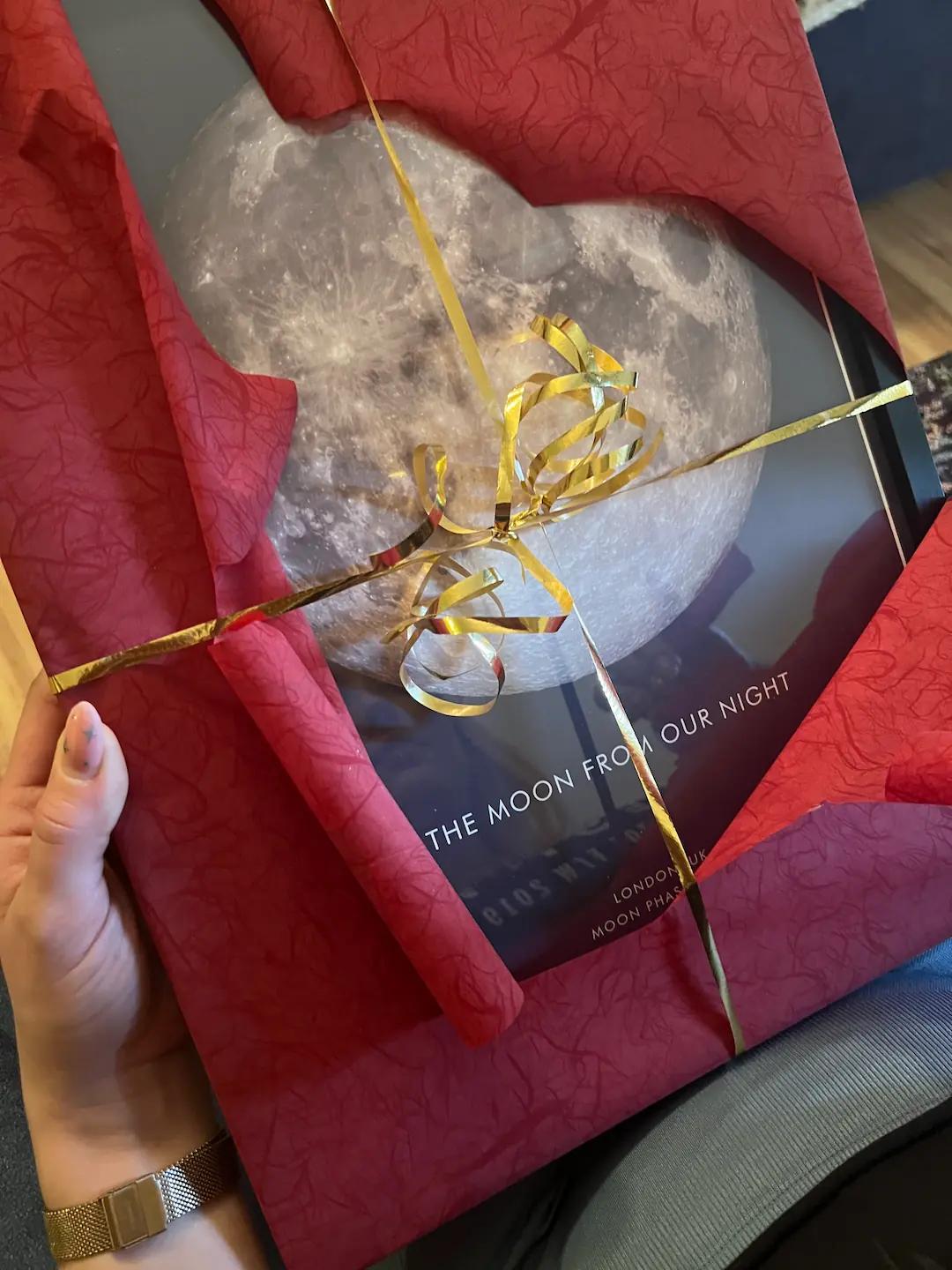 Moon Phase Prints - Personalised Anniversary Gift