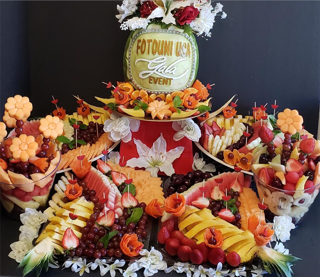 Tropical Fruit Display