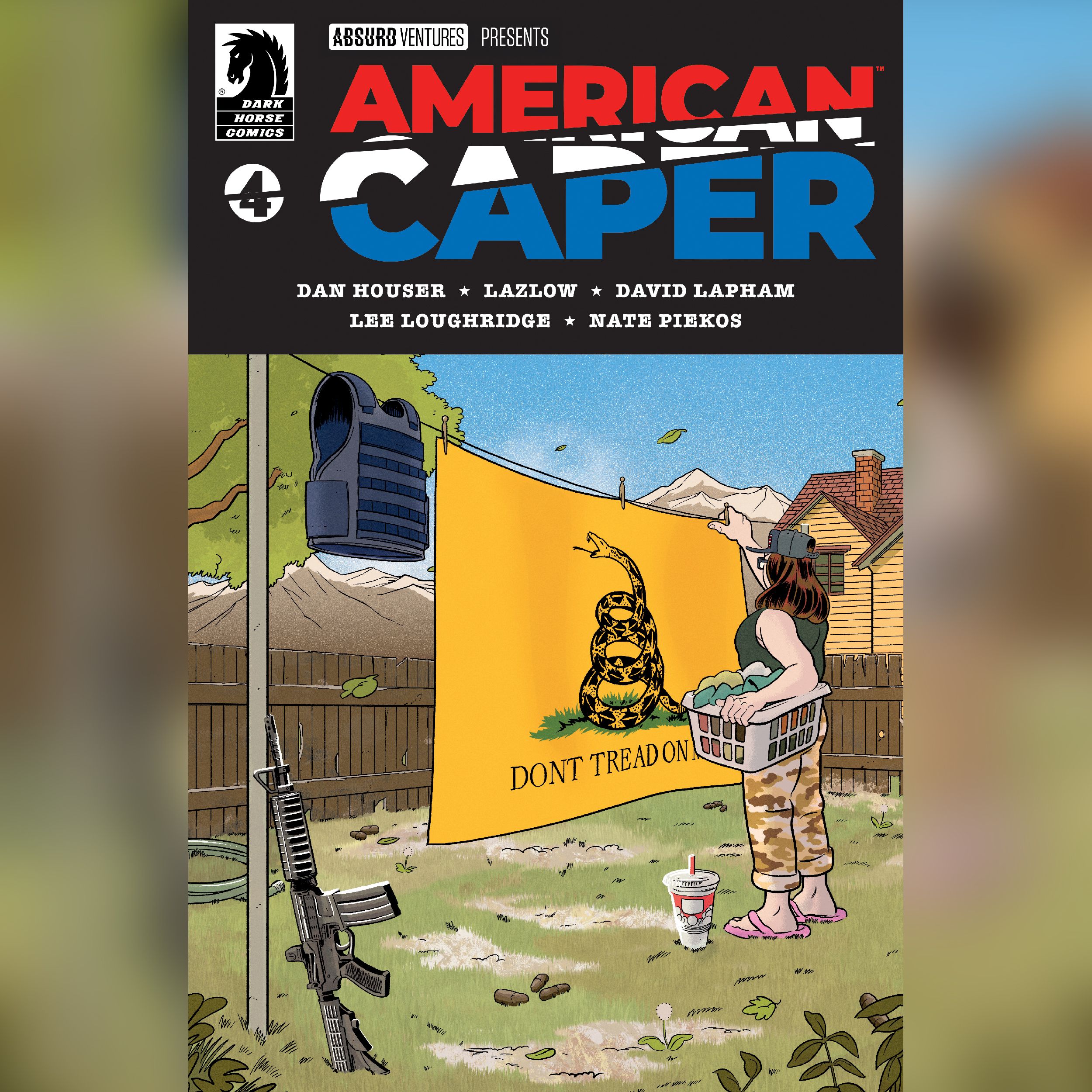 AMERICAN CAPER ISSUE 4 COVERS