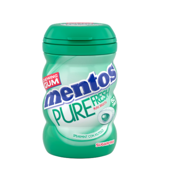 MENTOS PURE FRESH BIG BOTTLE SPEARMINT | Mentos Italia