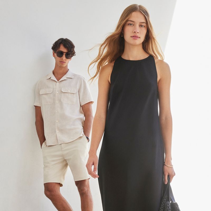 Linen Regular Fit Shirt | Unison Label