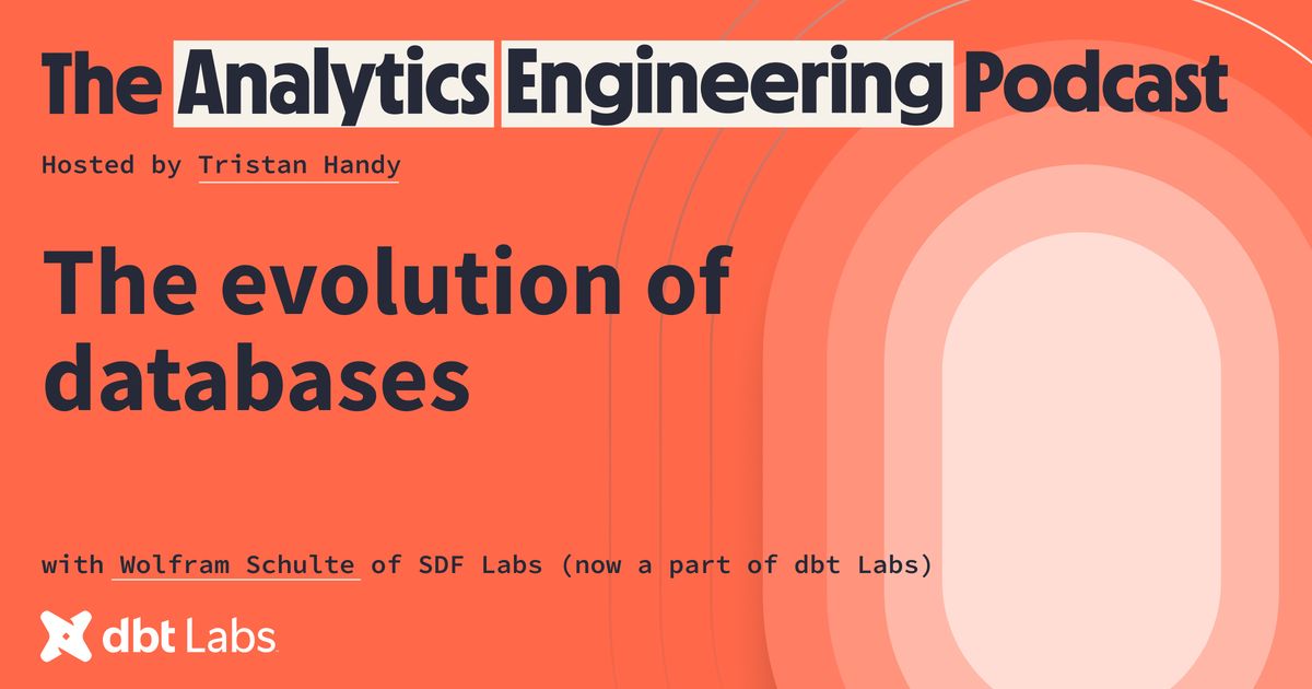 The evolution of databases | dbt Labs