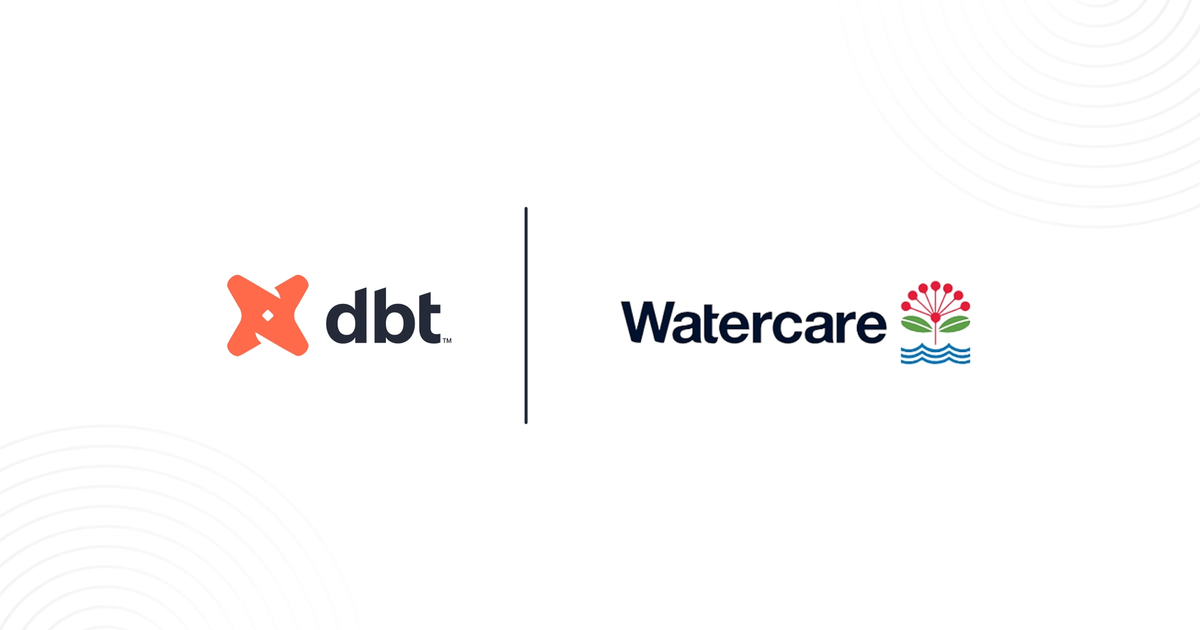 Watercare builds a scalable, resilient data warehouse with dbt Cloud ...