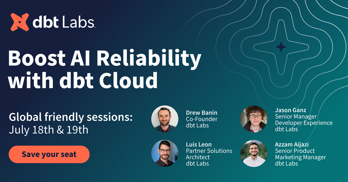 Boost Ai Reliability With Dbt Cloud Dbt Labs