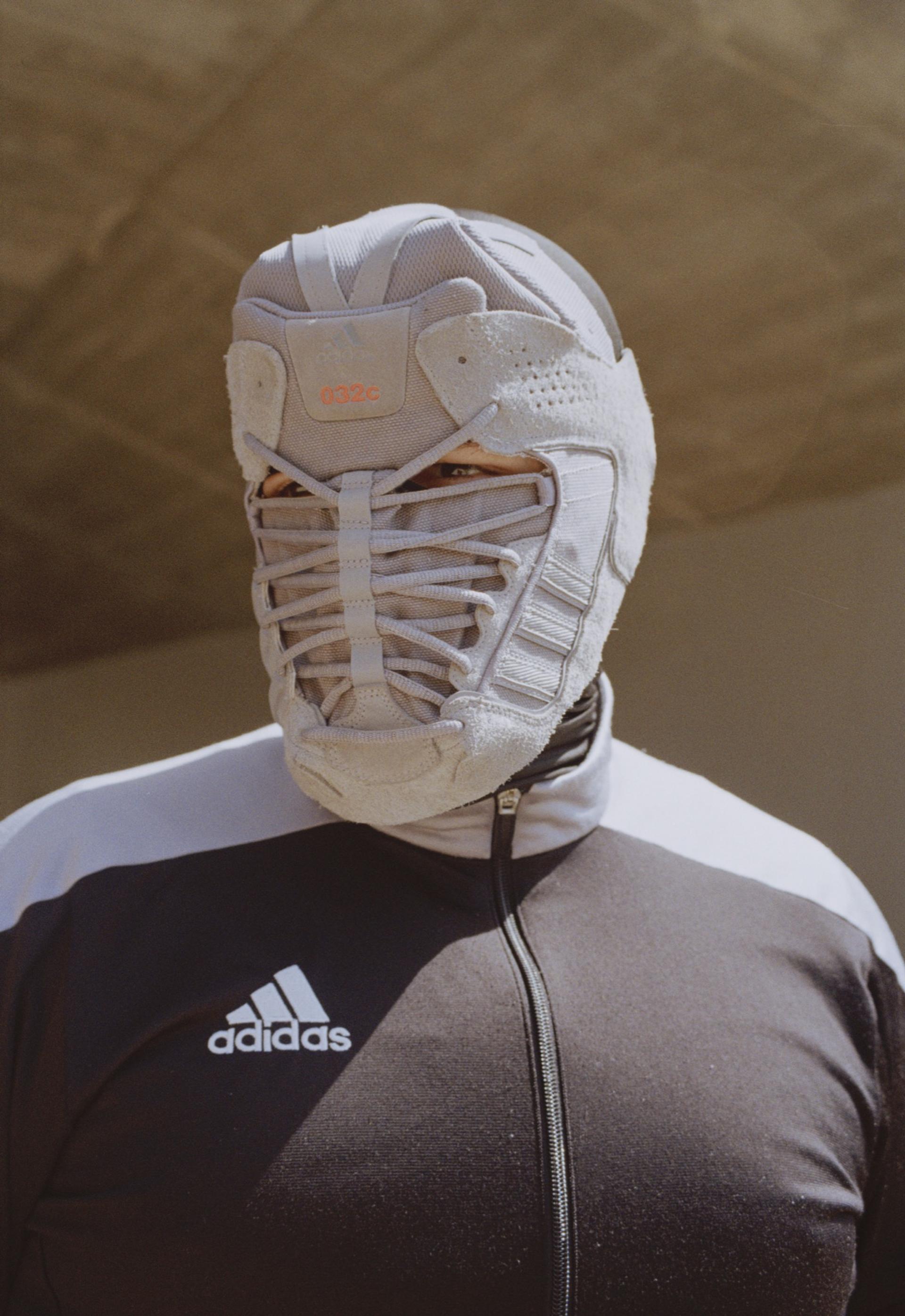fashioning masks: @sneaker_mask reboots the adidas by 032c GSG 9 | 032c