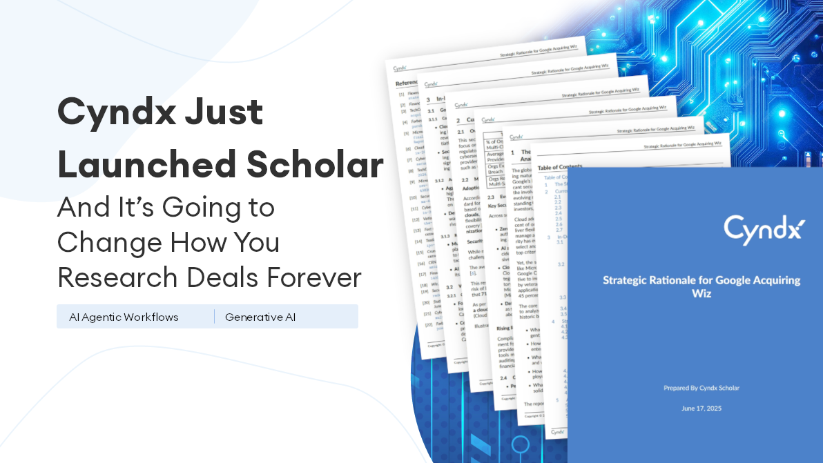 Cyndx Just Launched Scholar, And It’s Going to Change How You Research ...
