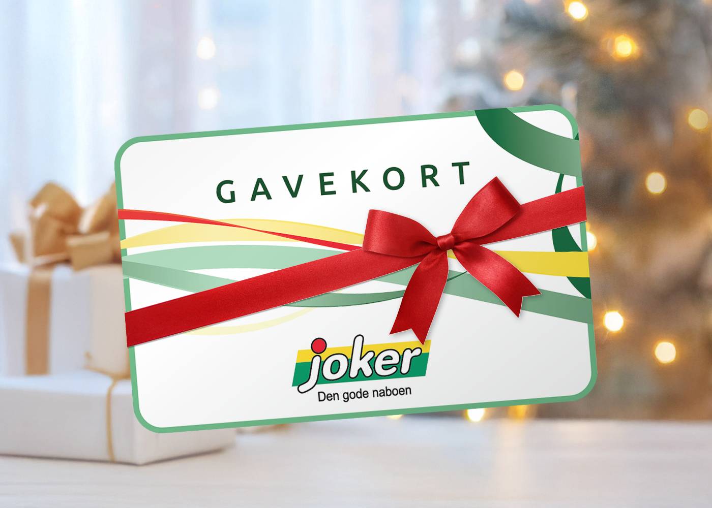 Gi bort noe som alltid faller i smak - et Joker gavekort | Joker