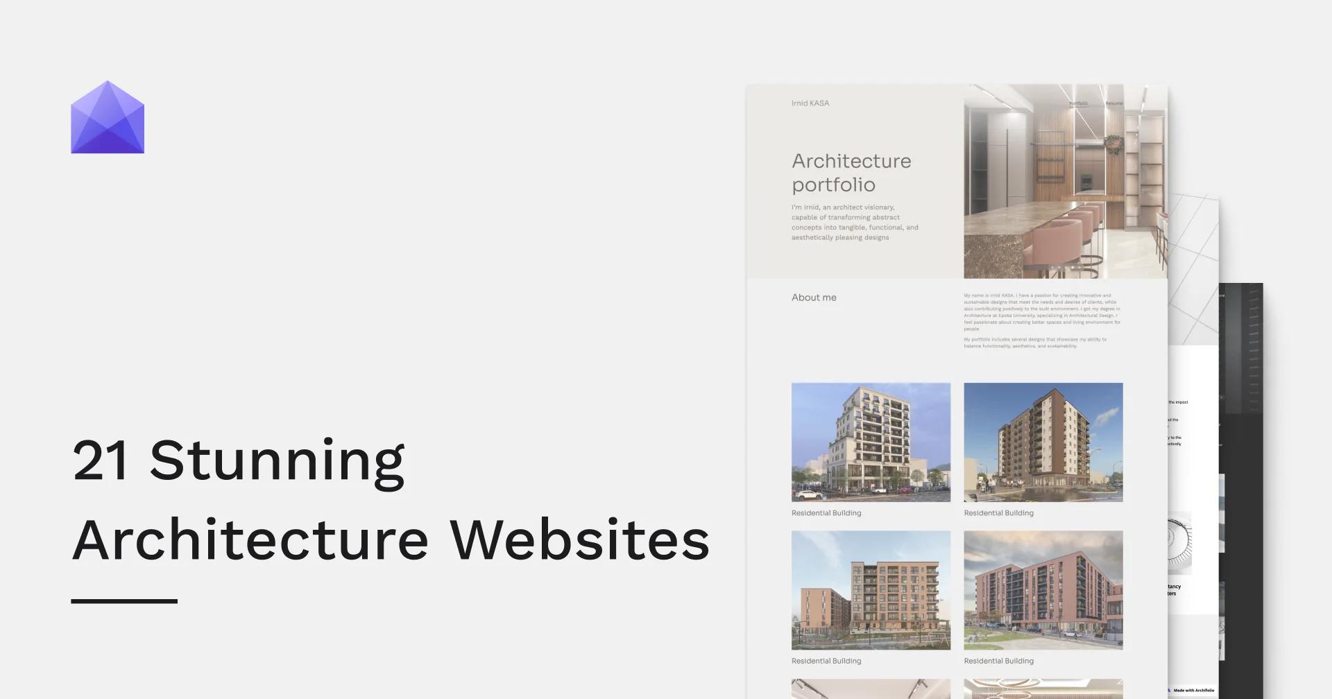 The 21 Most Stunning Architecture Websites - Archifolio Blog