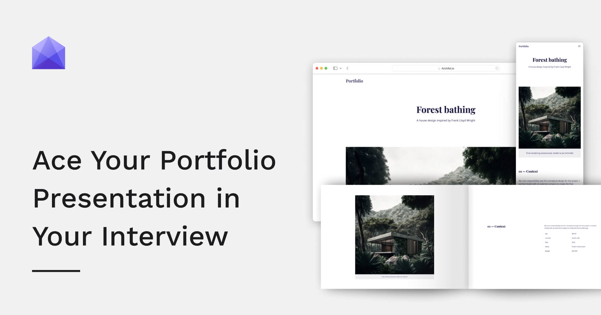 Ace Your Architecture Interview Presentation - Archifolio