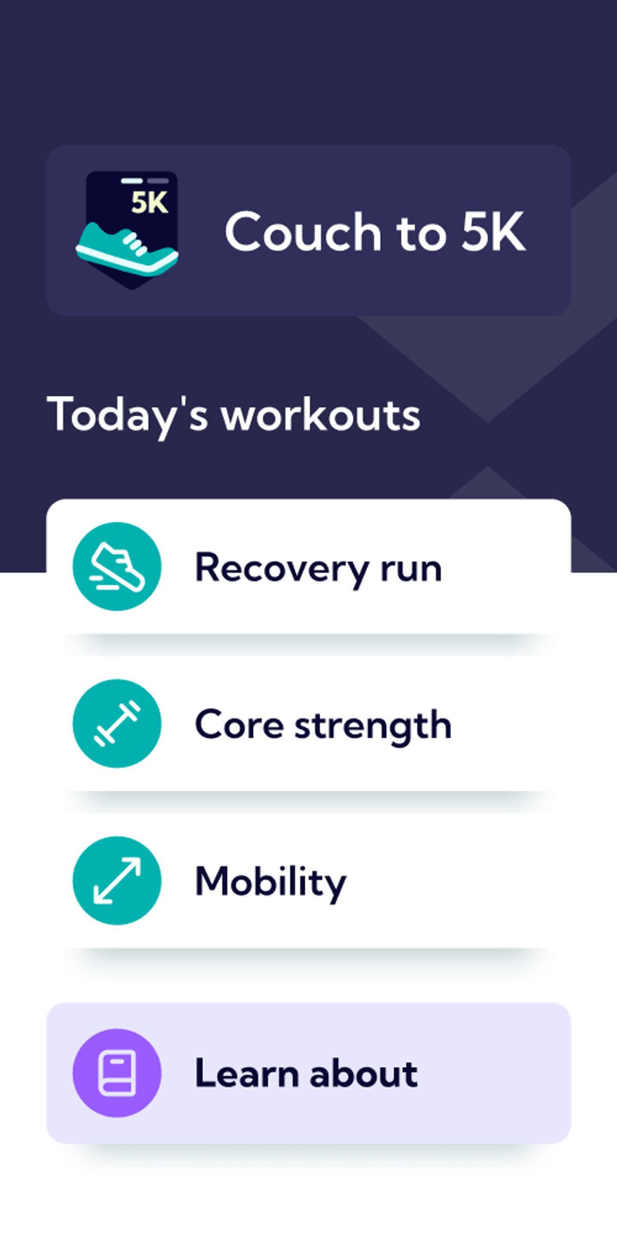 Couch to 5K running plan