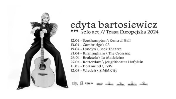 wiadomosci.co.uk | Trasa koncertowa Edyty Bartosiewicz w UK już w kwietniu!