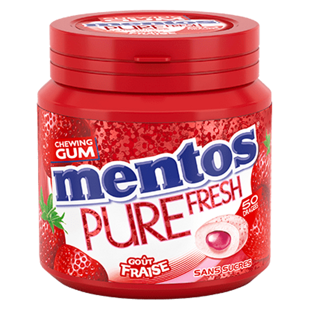PURE FRESH GOÛT FRAISE | Mentos France