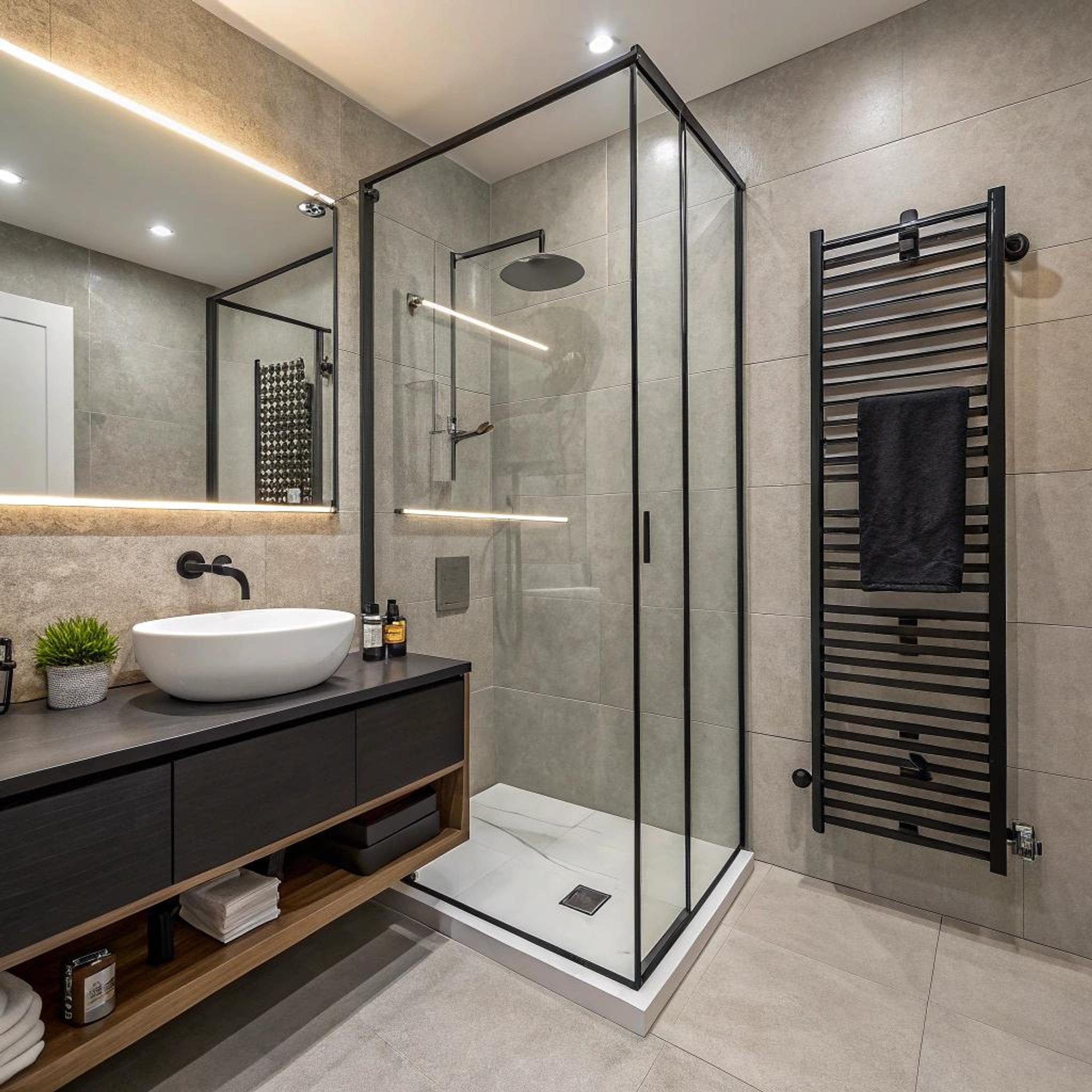 30 inspirerende inloopdouche-ideeën voor een kleine badkamer