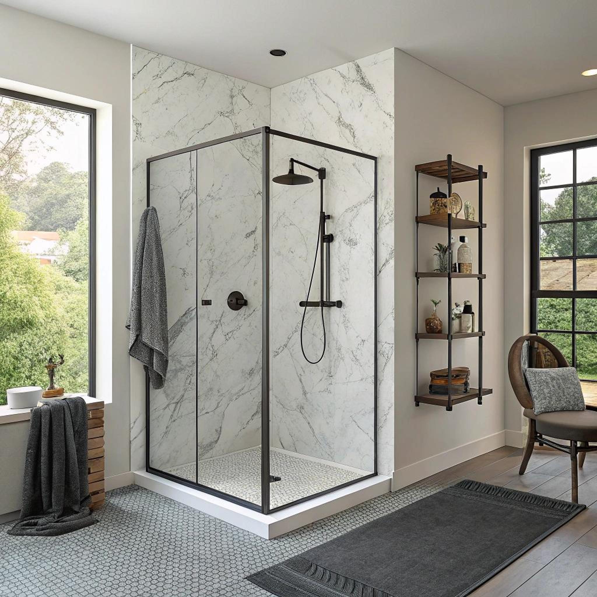 30 inspirerende inloopdouche-ideeën voor een kleine badkamer