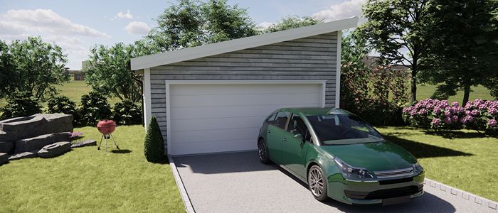 Ny garasje? Se våre garasjemodeller | XL-BYGG