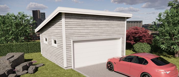 Ny garasje? Se våre garasjemodeller | XL-BYGG