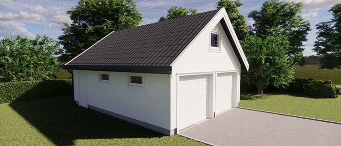 Ny garasje? Se våre garasjemodeller | XL-BYGG