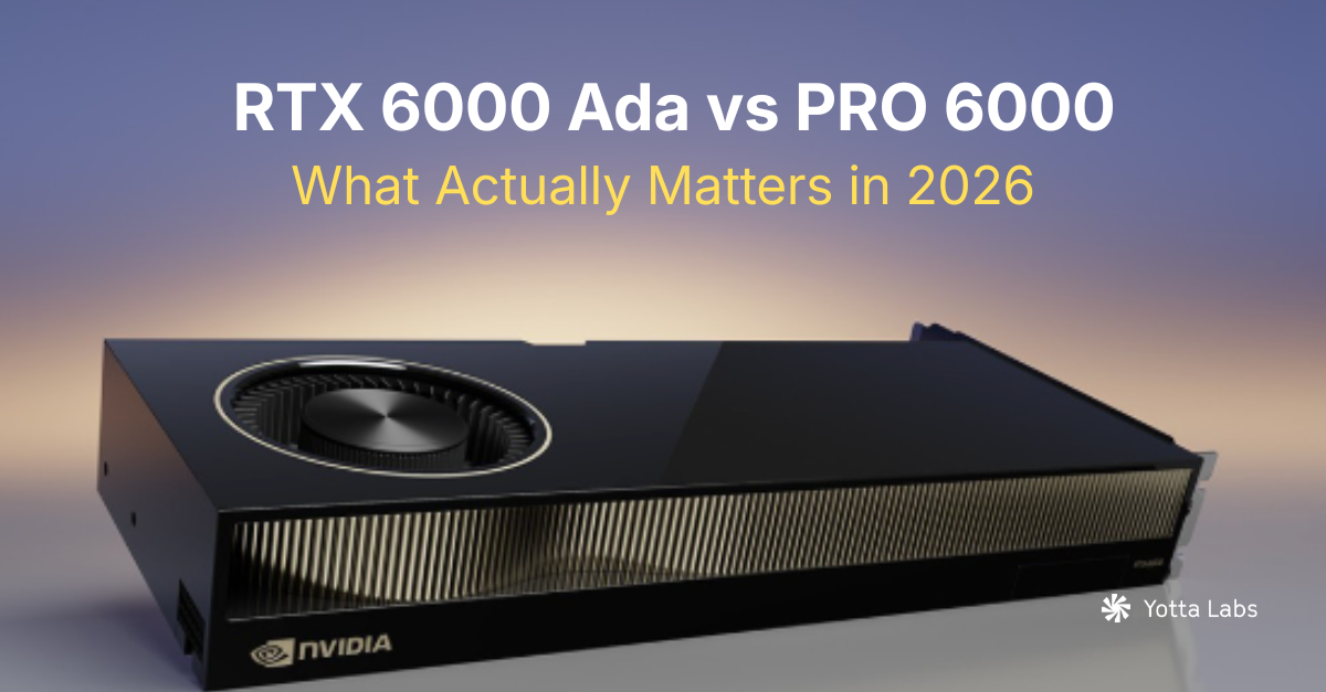 RTX 6000 Ada vs RTX PRO 6000 Blackwell: Which GPU to Buy (2026) | Yotta ...
