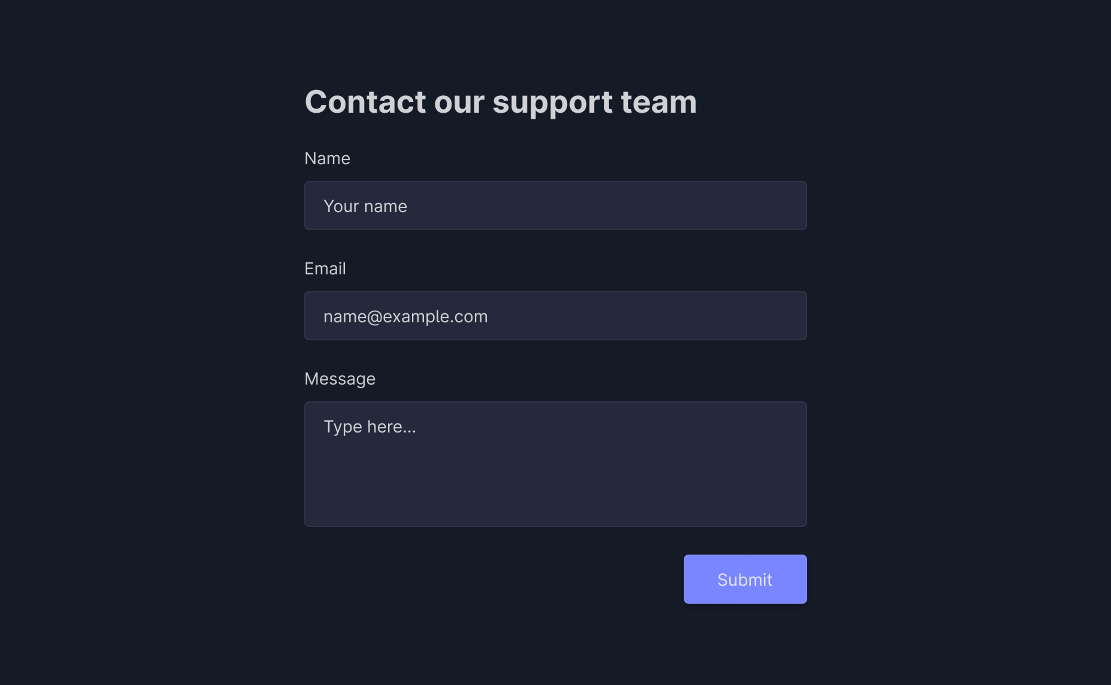 Principles for building modern contact forms · Plain