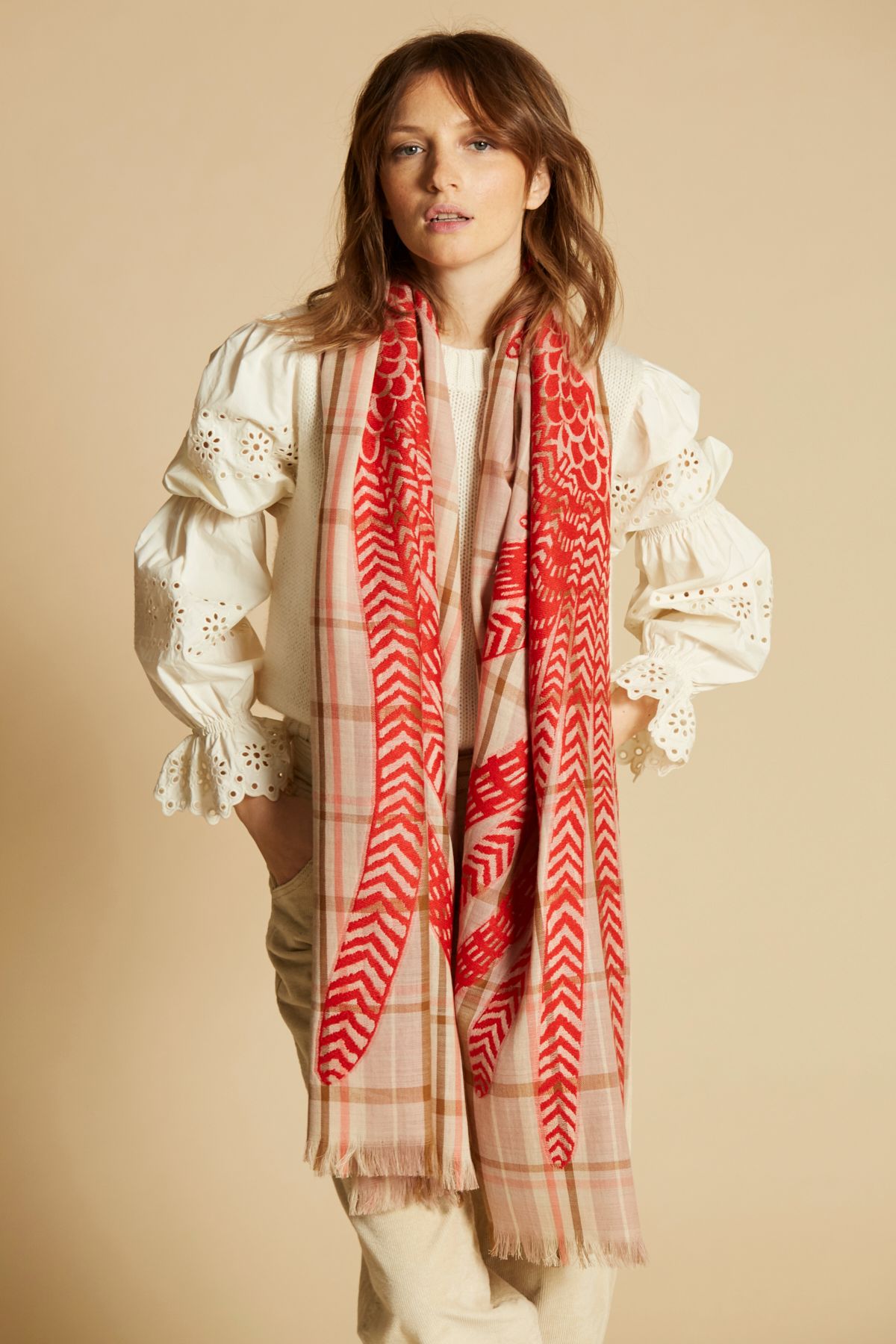 Écharpes en laine — Inoui Editions