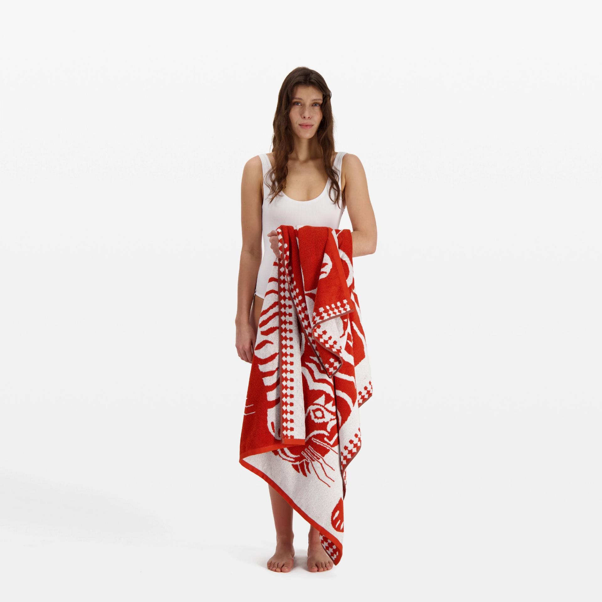 Beach Towel - Todd - Red — Inoui Editions