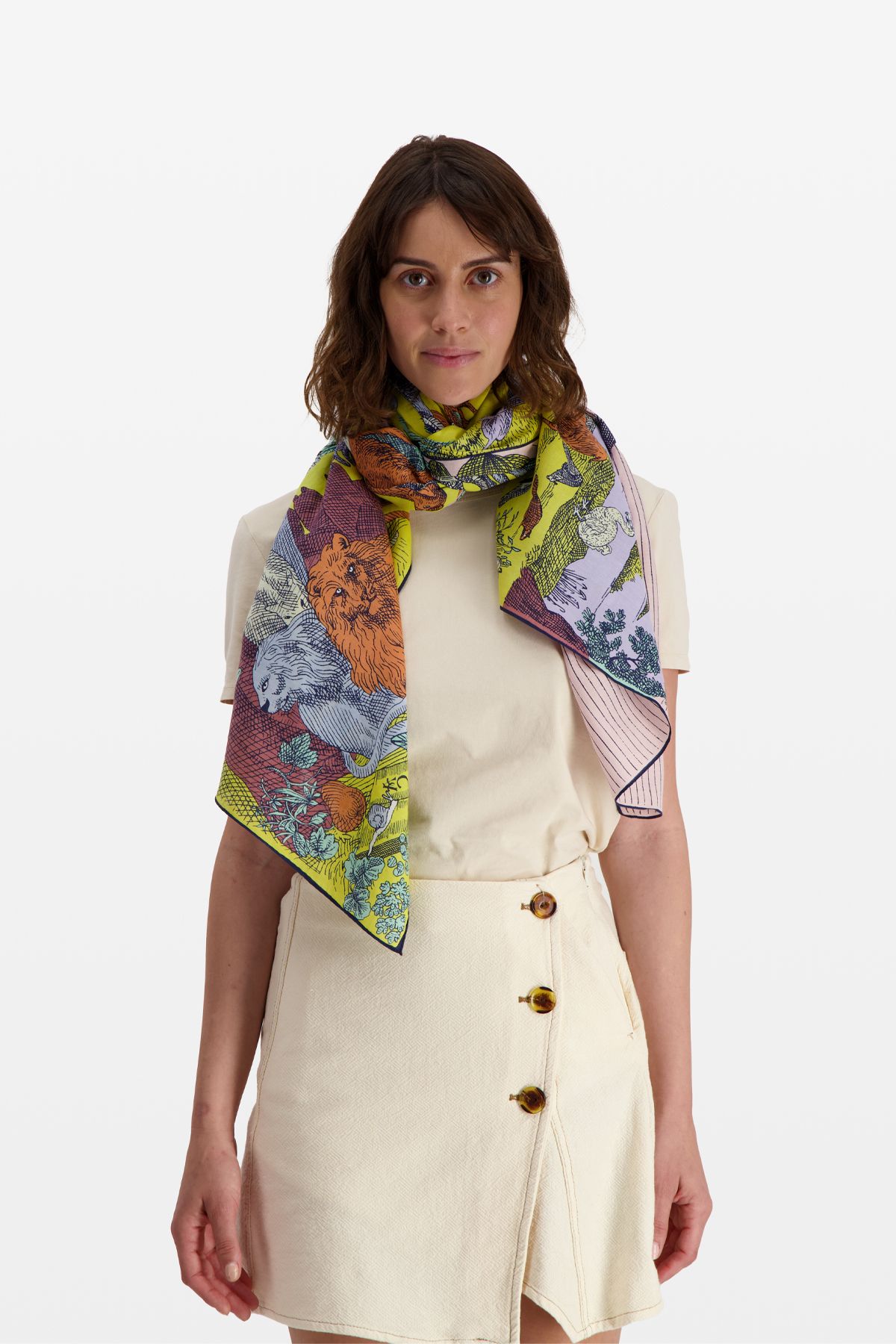 Silk scarves — Inoui Editions