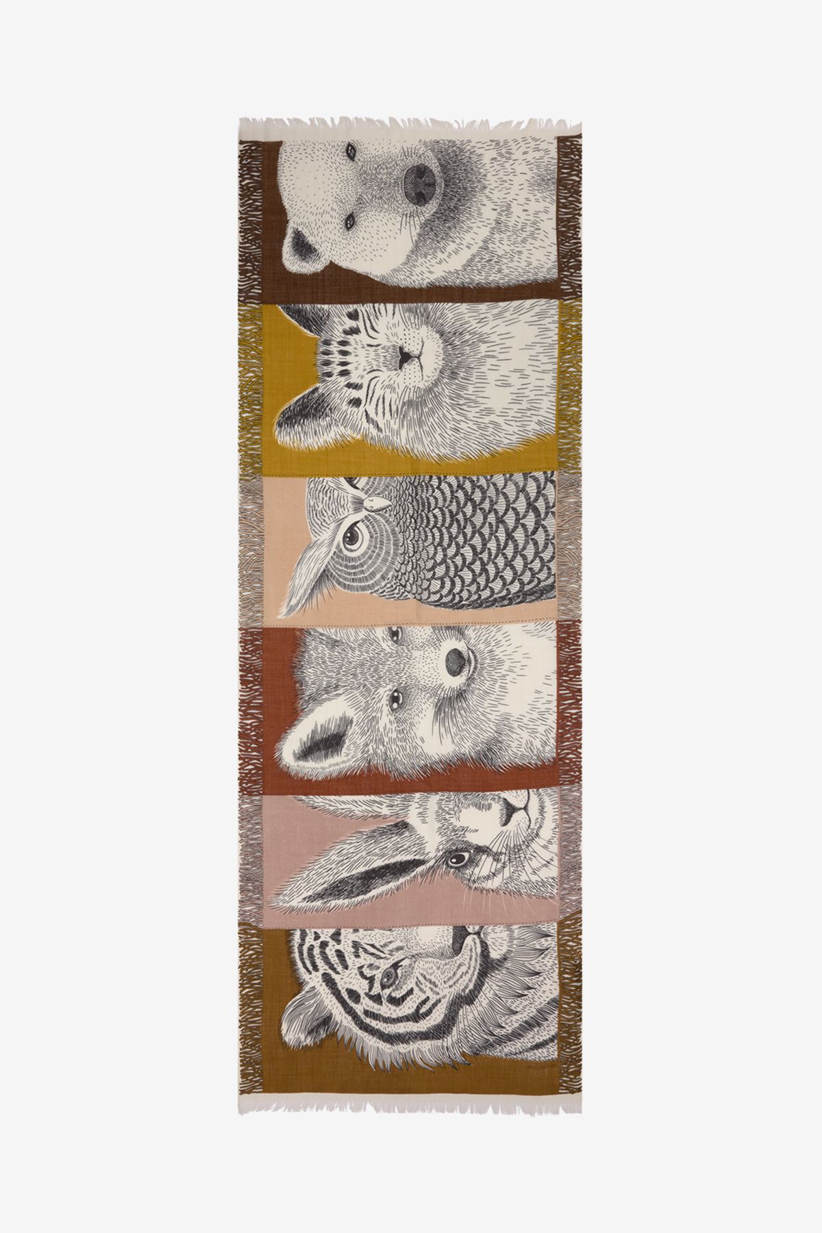 Wool scarves — Inoui Editions