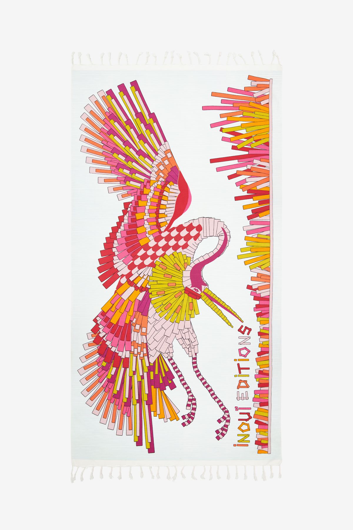 Fouta Towel 100 - Queen - Yellow — Inoui Editions