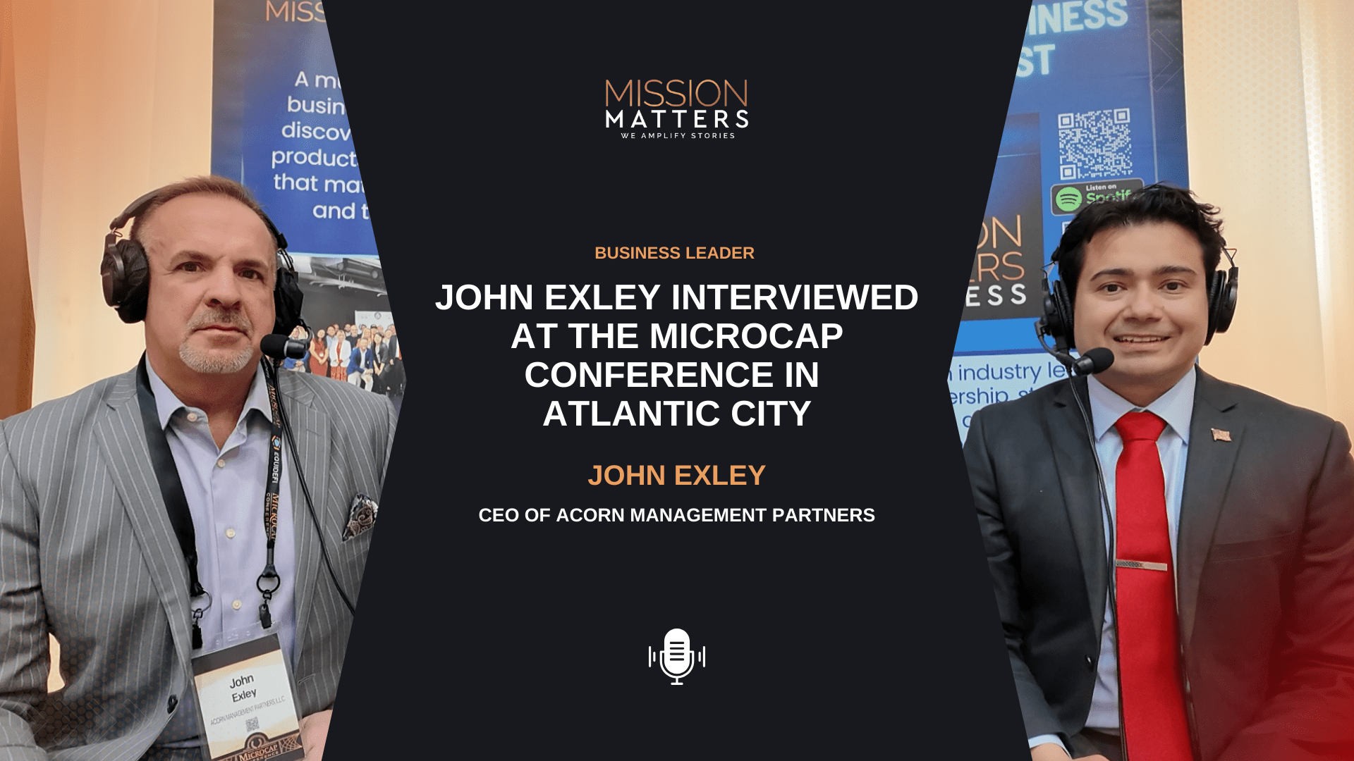 John Exley Interviewed at the Microcap Conference in Atlantic City ...