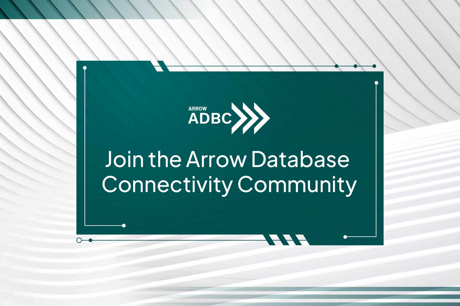 Go Inside Arrow Database Connectivity: Roadmap, Background & Community | Voltron Data