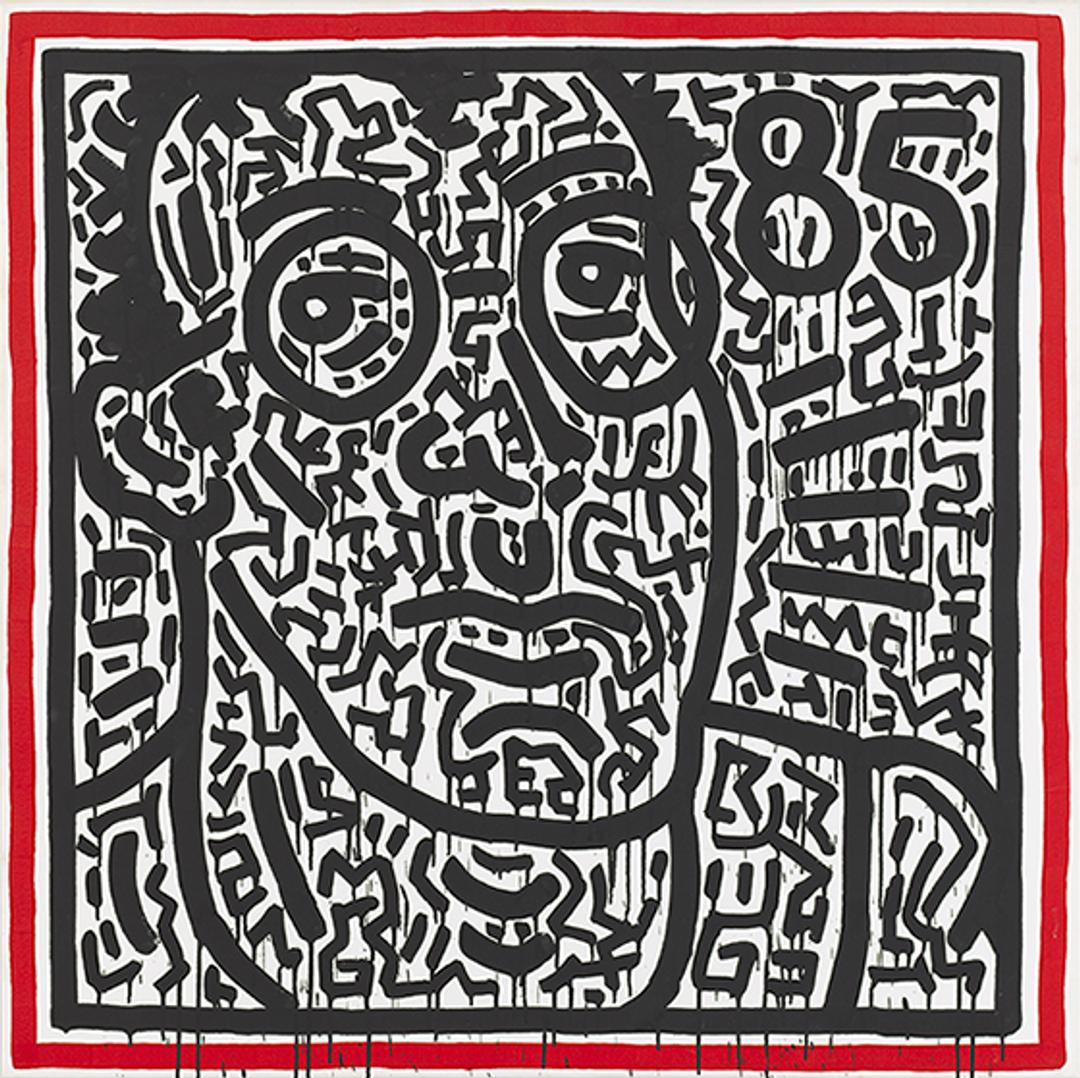 Keith Haring - Self Portrait