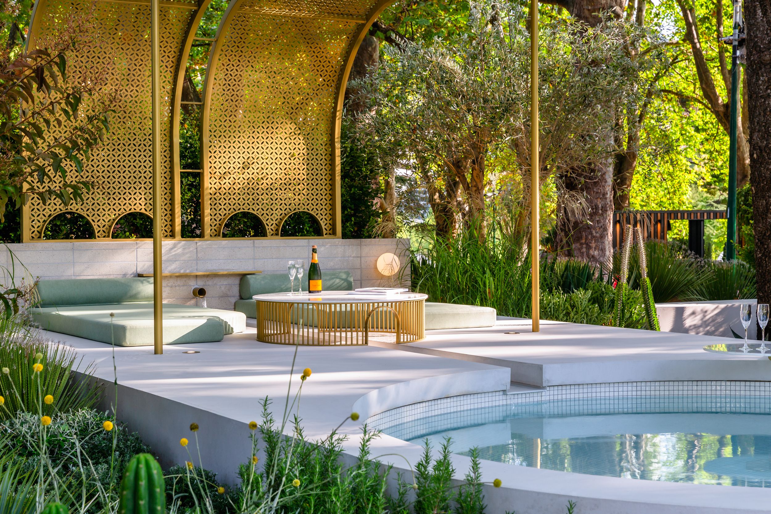 Mint Pool and Landscape Design - Design for Living