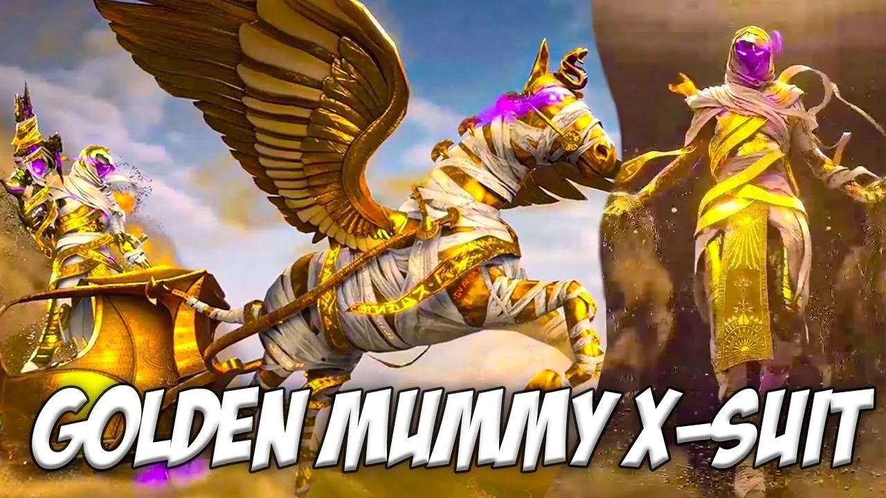 PUBG Mobile Major Events & Golden Mummy X-Suit