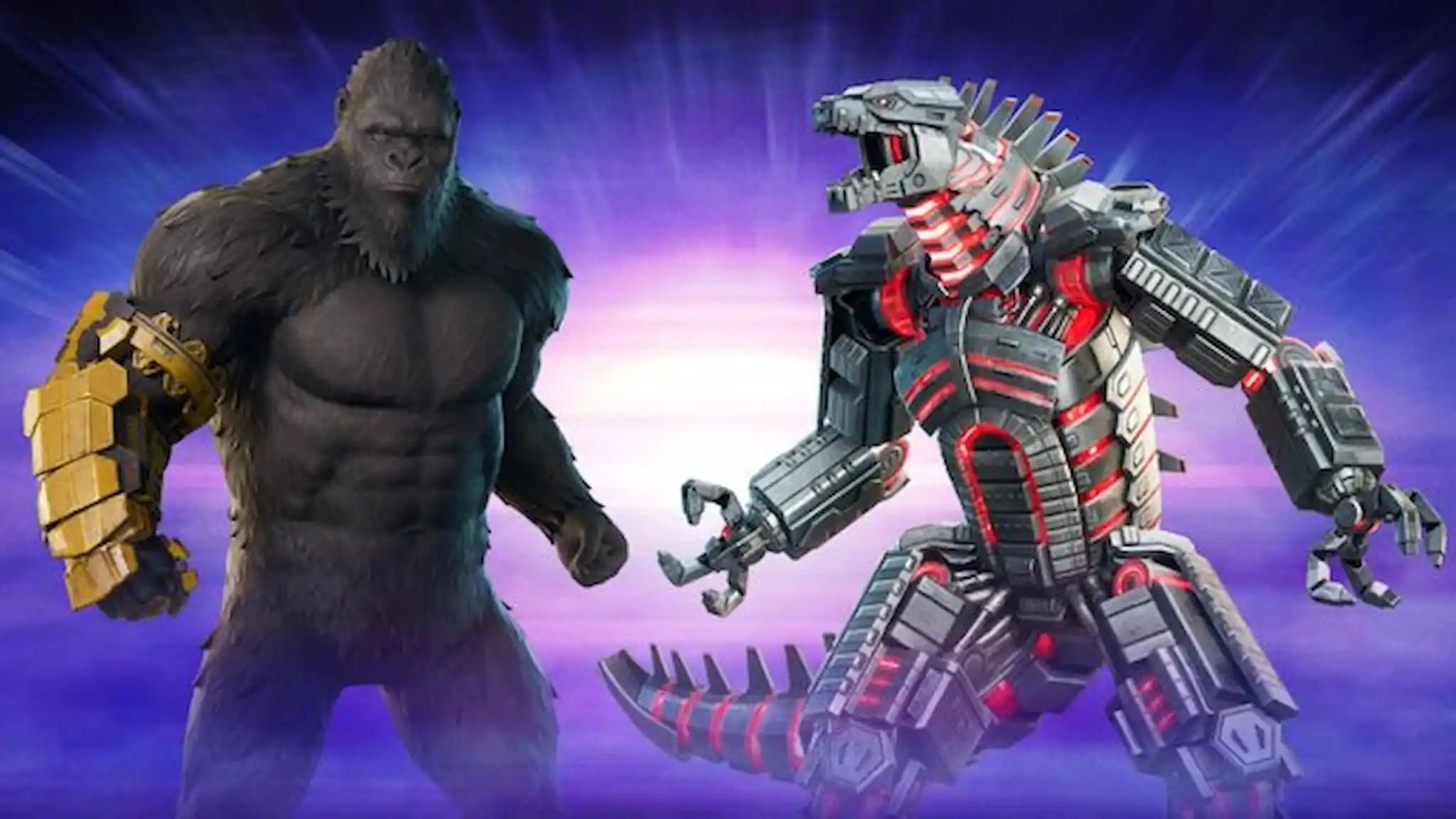 Fortnite Mecha Godzilla And King Kong Skins